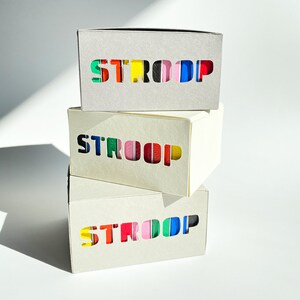 Stroop, Fun and Playful Game, Playing With Words and Colors - Etsy