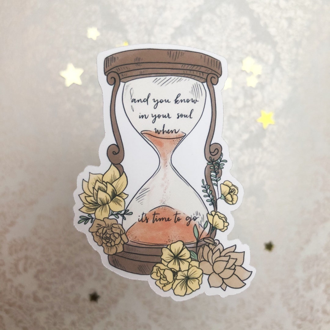 Its Time to Go Sticker - Etsy