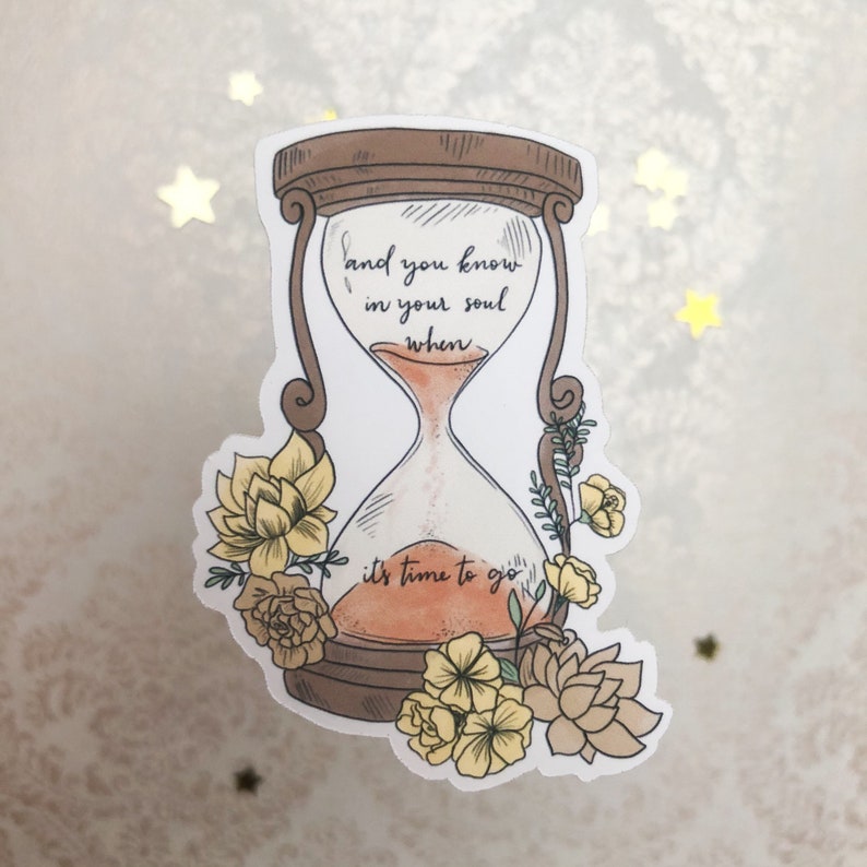 Its Time to Go Sticker - Etsy
