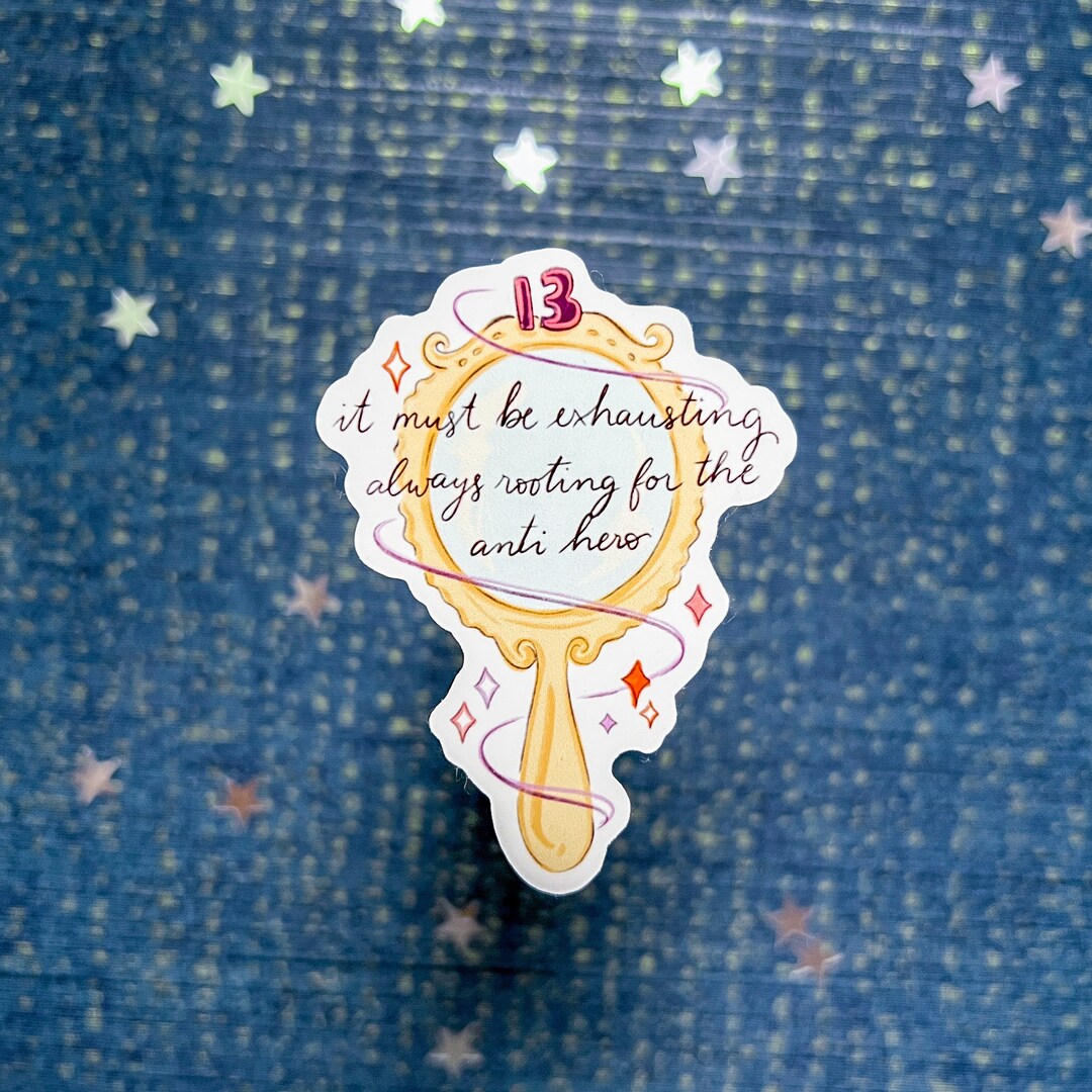 Anti-hero Sticker - Etsy