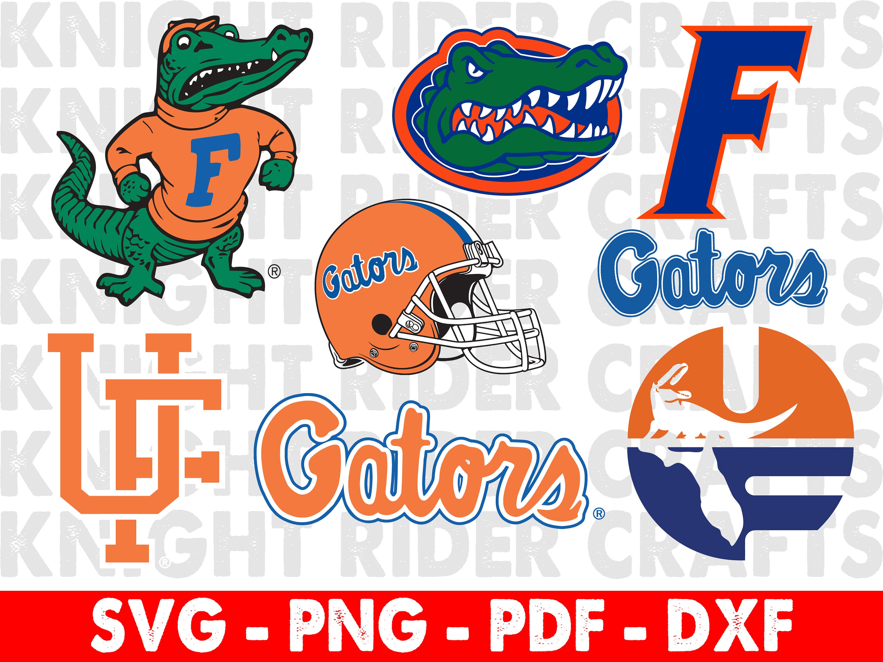 Fl Gators Florida Gator Head Logo SVG / FL Gators PNG Vinyl | Etsy