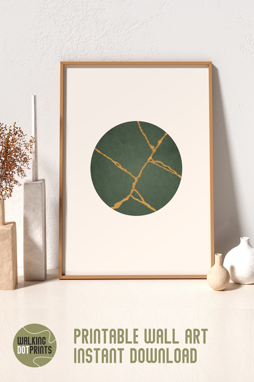 Kintsugi, Printable Wall Art, Minimalist, Abstract Art Prints, Zen ...