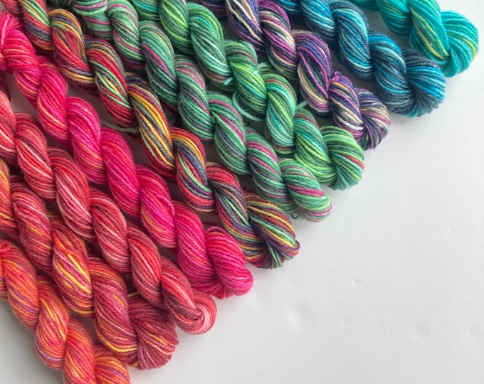 Scrappy Sock Yarn Mystery Minis 20 X 10g 200g Scrappy Knitting Opal ...