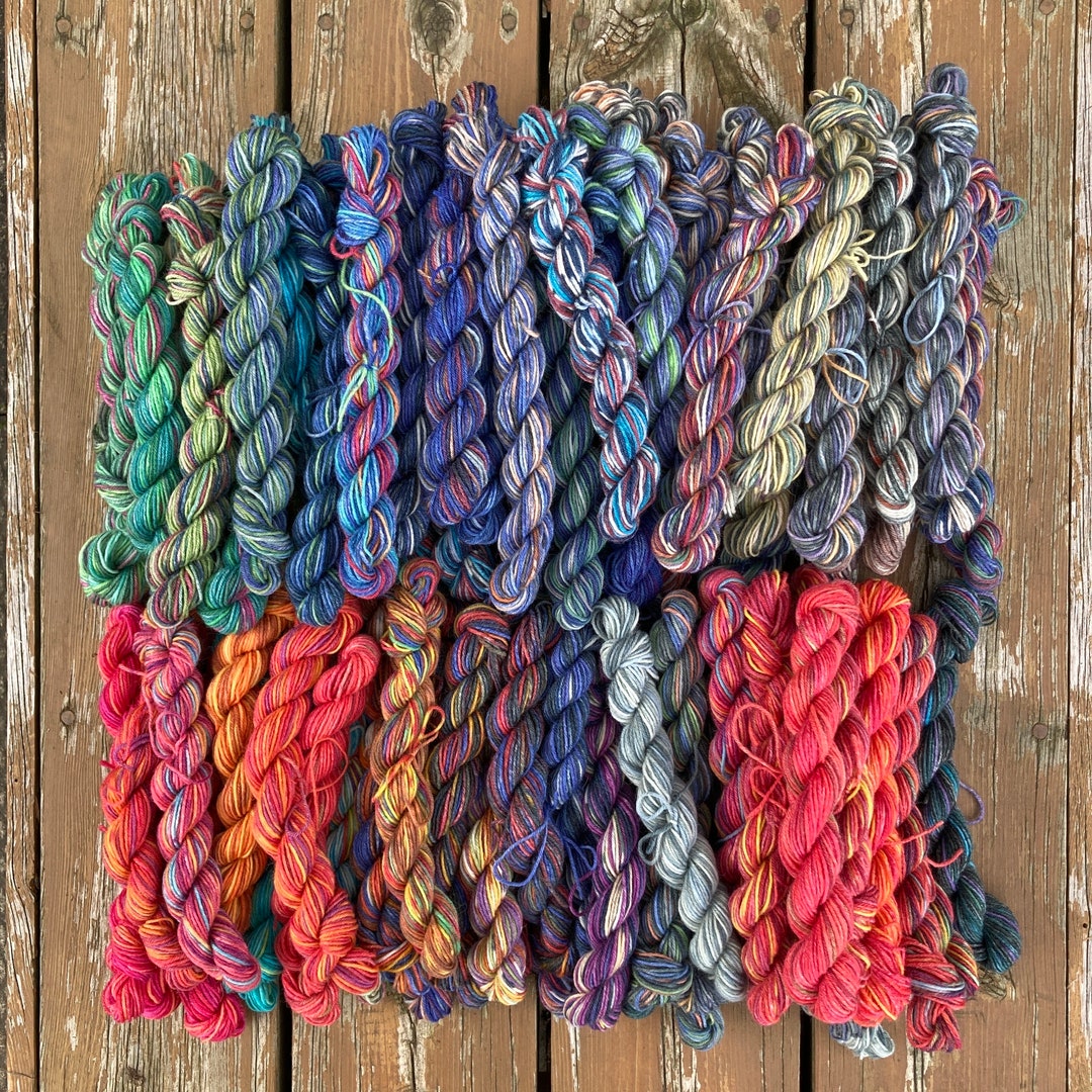 Scrappy Sock Yarn Mystery Minis 20 X 10g 200g Scrappy Knitting Opal ...