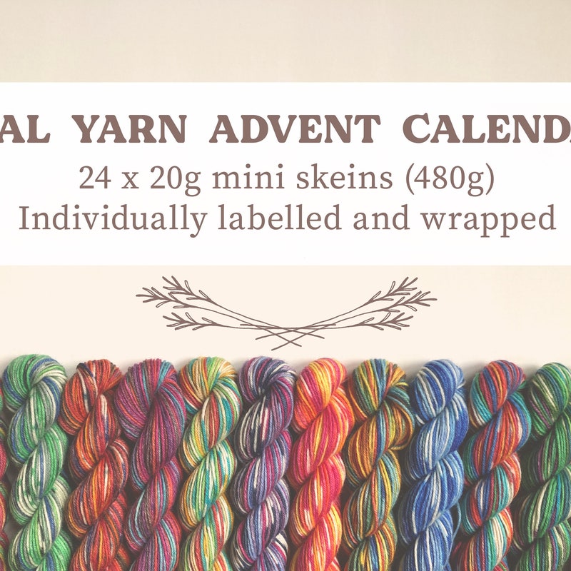 Yarn Advent 2025 Calendars - Etsy