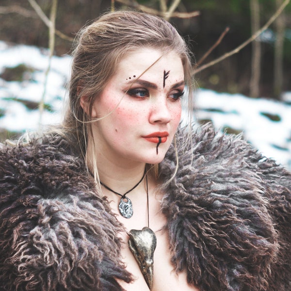 Viking Fur Mantle - Etsy