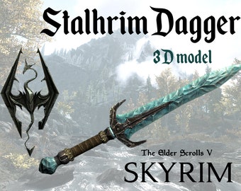 Skyrim Dagger - Etsy