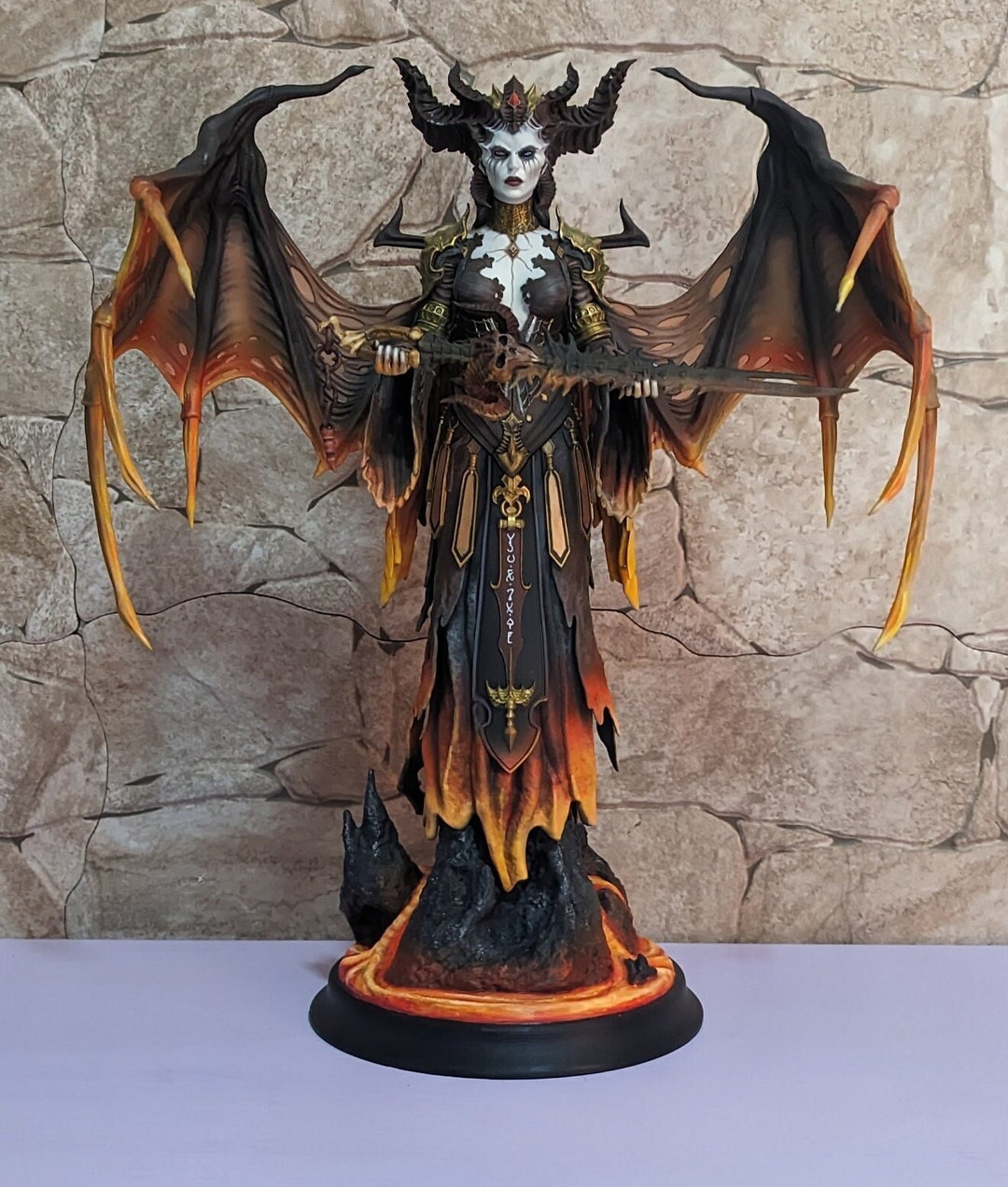 Lilith, Diablo IV, Lilith Diablo 4, Diablo 4, Fan Art, Collectible ...
