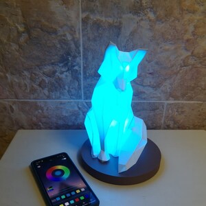 Fox Led Lamp - Etsy