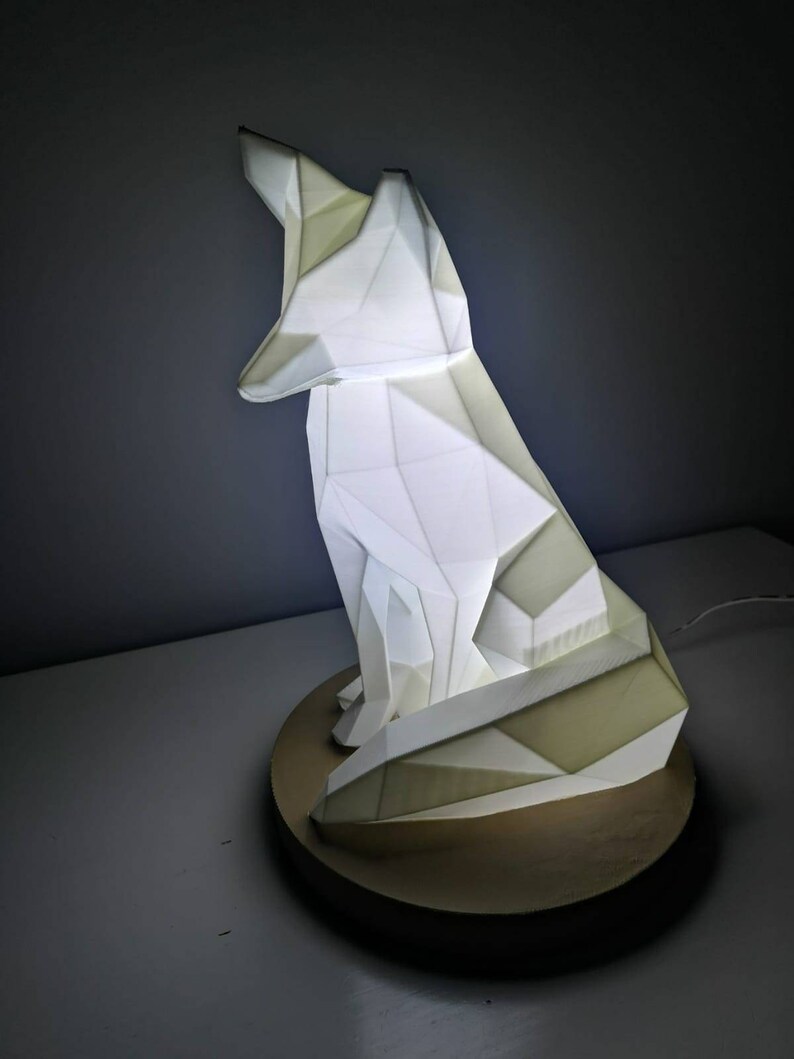 Fox Led Lamp - Etsy