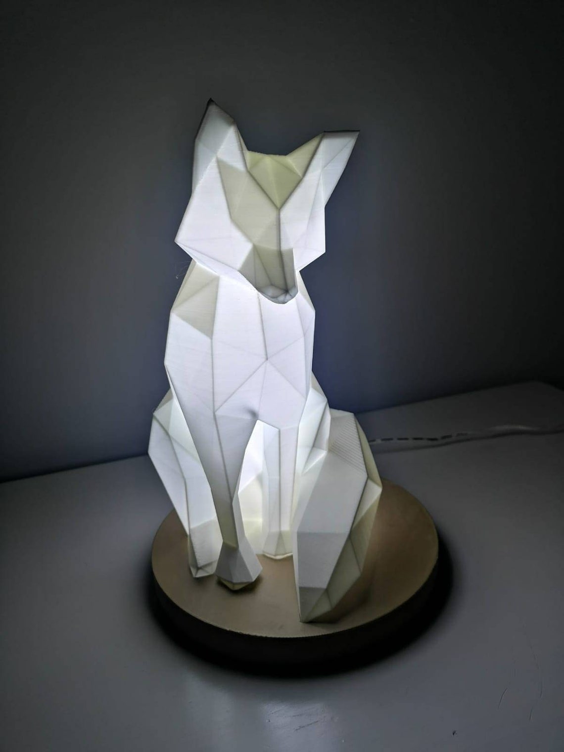 Fox Led Lamp - Etsy