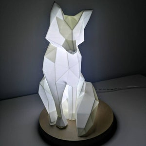 Fox Led Lamp - Etsy