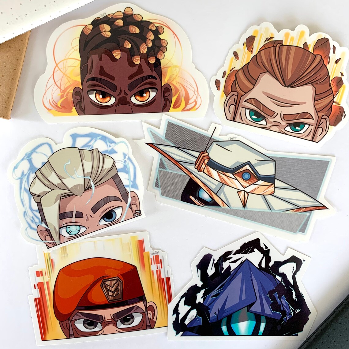 Valorant Peeker Stickers Valorant Sticker Valorant Fan Art | Etsy