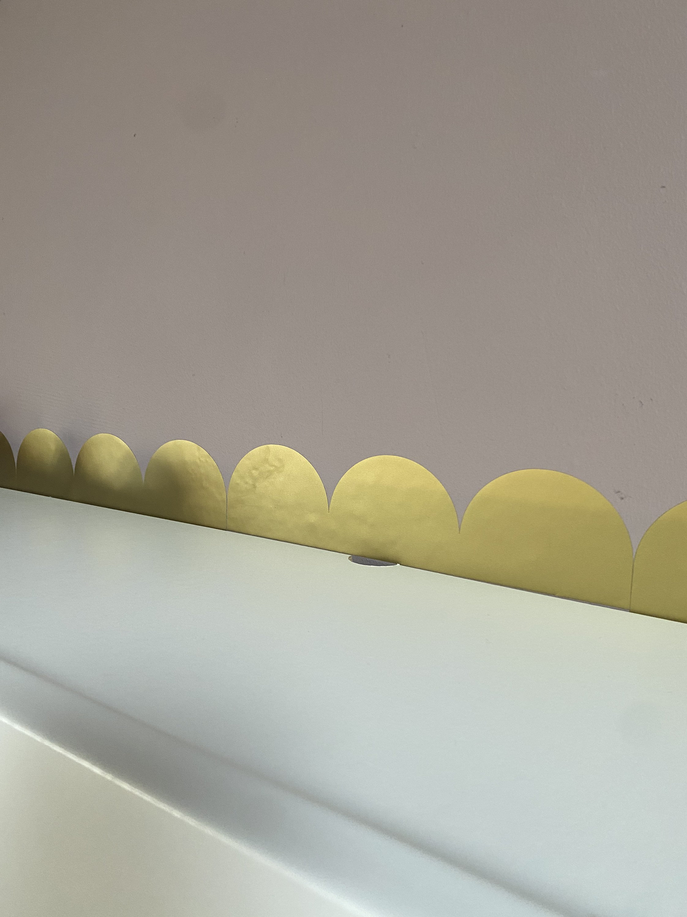 Scallop Edge Stickers - Scallop Edge, Scallops, Wall Stickers, Wall ...