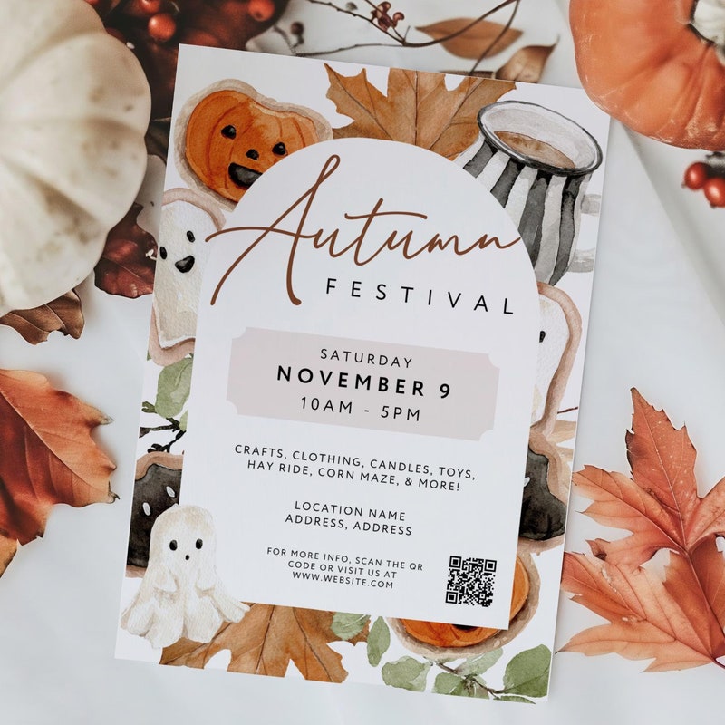 Fall Invitations - Etsy
