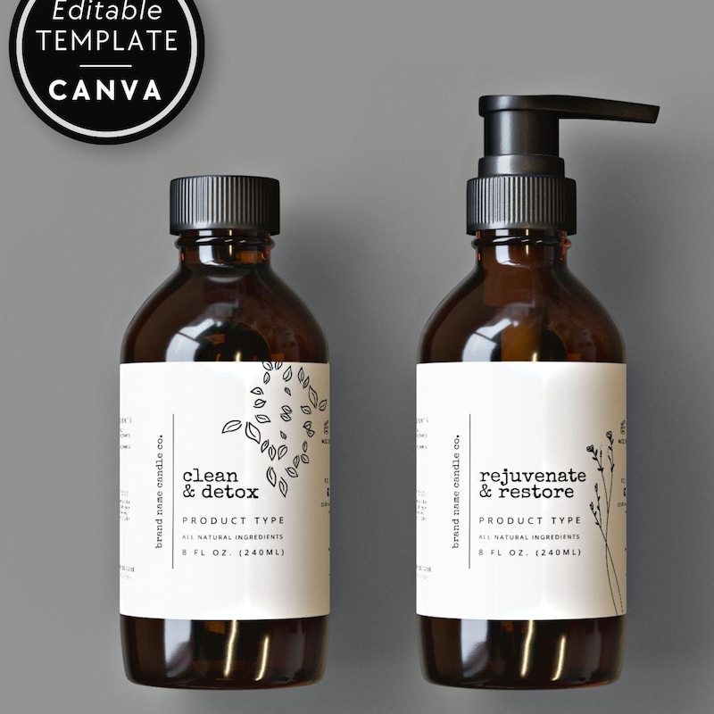 Lotion Labels - Etsy