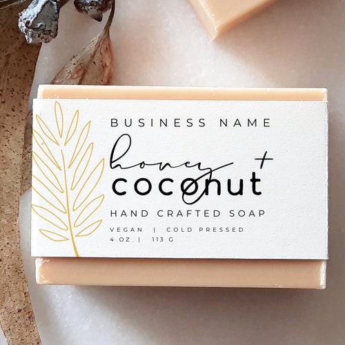 Editable Soap Label Template Diy Custom Soap Label Design Bath Etsy
