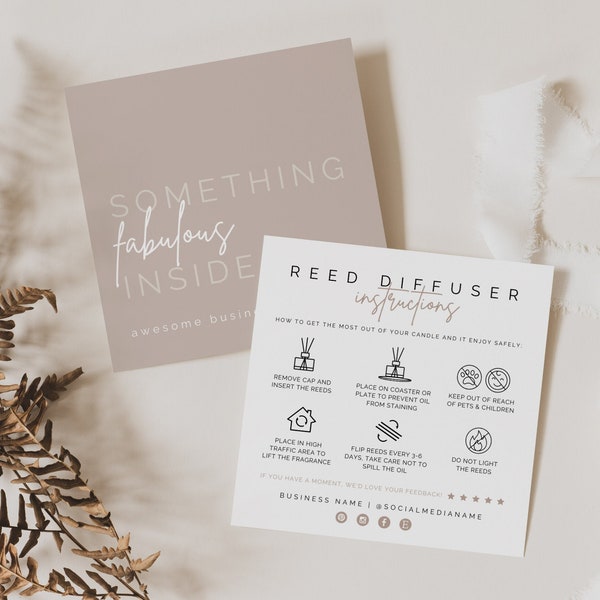 Package Insert - Etsy