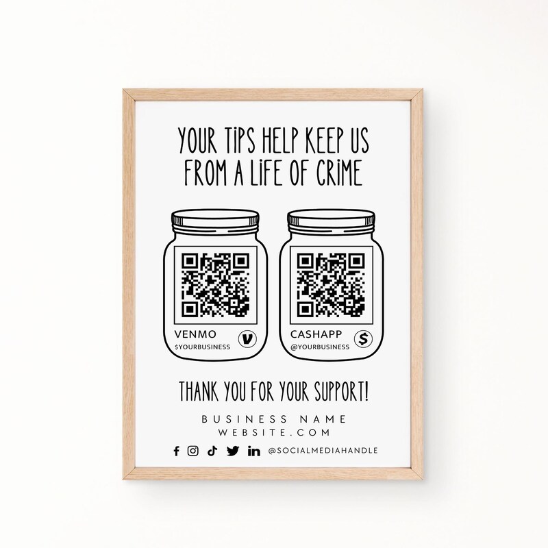 Funny Tip Jar Signs - Etsy