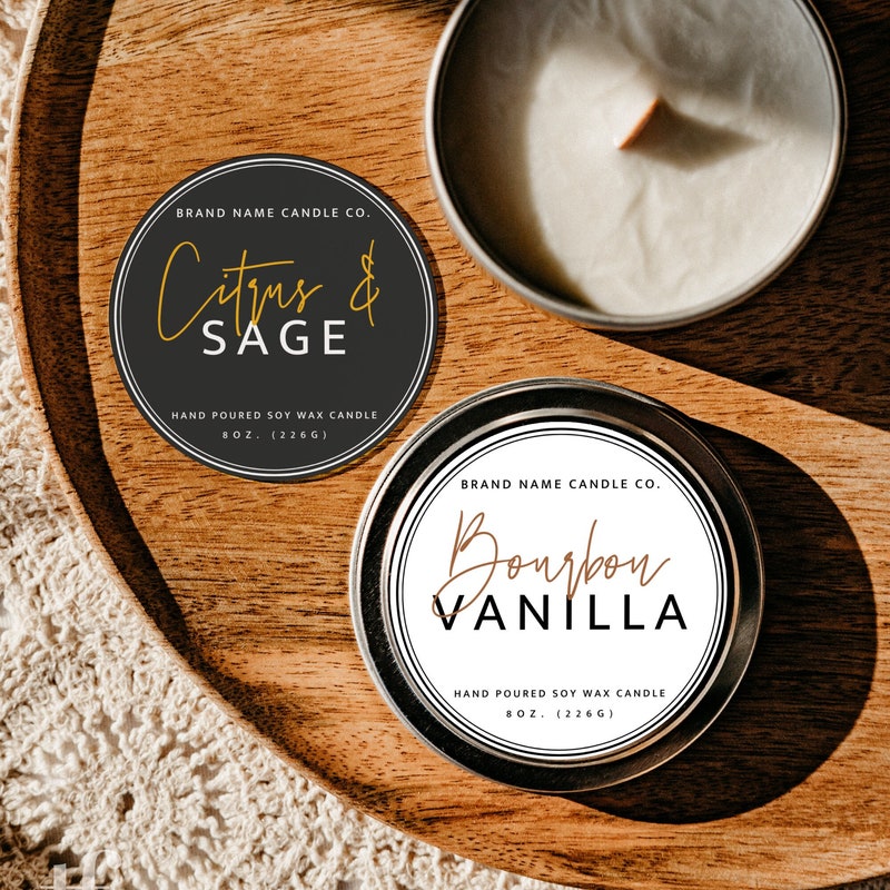 Paper Lid for Candle - Etsy