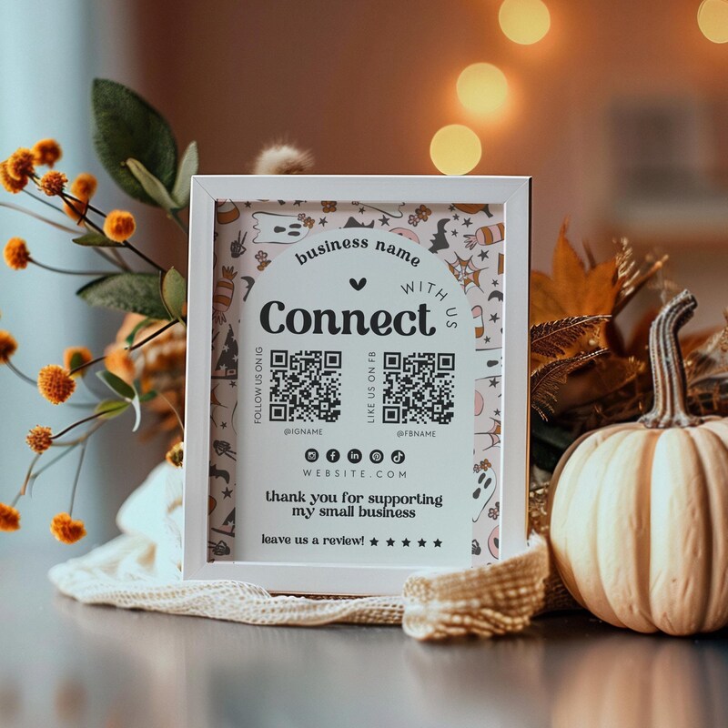 Halloween Qr Code - Etsy