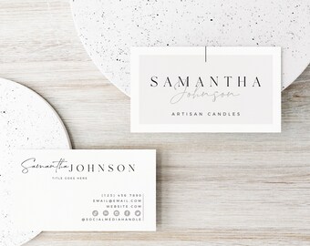 Business Card Template | Etsy