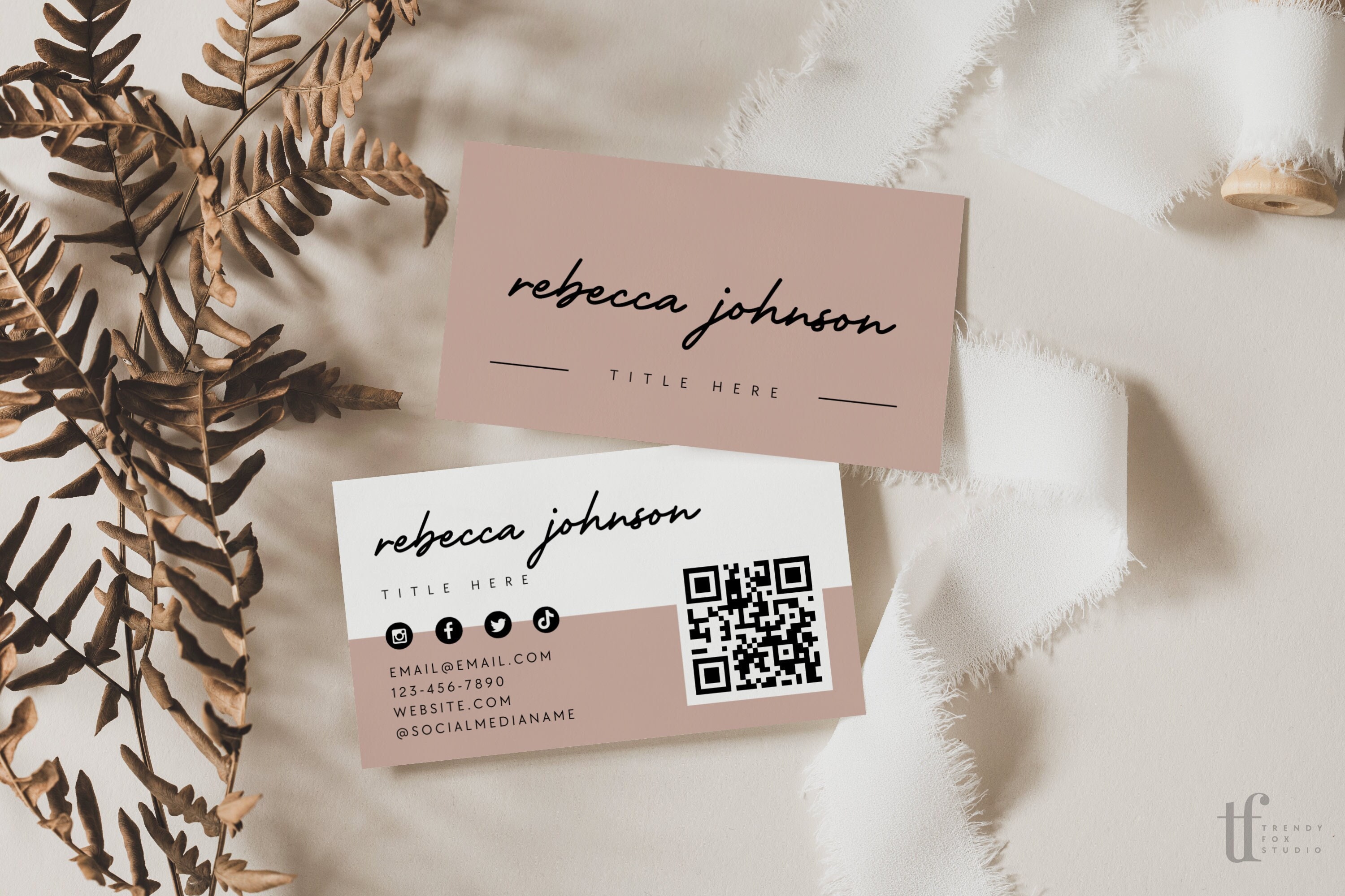 Etsy Business Card Fonts