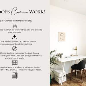 DIY Printable Price List Template Editable Price Sheet | Etsy