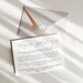 EDITABLE Business Thank You Card, Clothing Return Policy Instructions ...