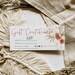 Boho Gift Certificate Template DIY Printable Gift Voucher - Etsy