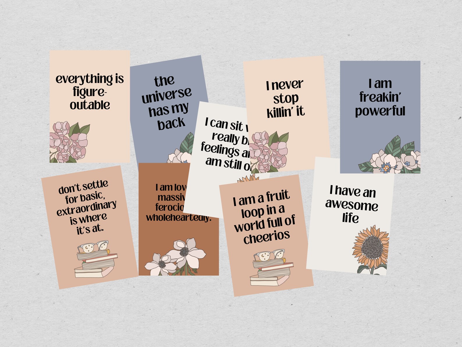 Printable Baddie Affirmation Cards Motivational Affirmation - Etsy