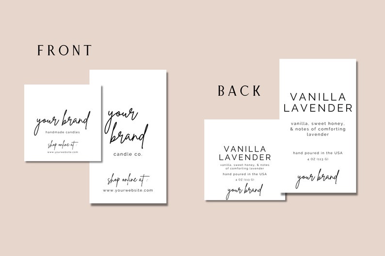 Editable Hanging Tags Template Printable Label Template - Etsy