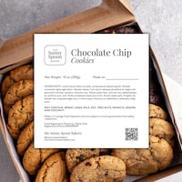 Cottage Food Label | Home Baked Goods Label | Printable Food Label ...