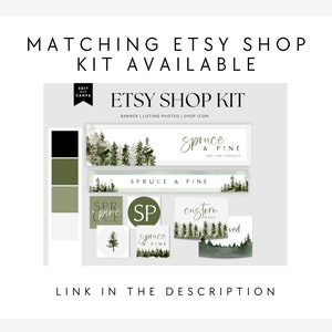 Forest Facebook Cover Canva Template, Facebook Banner, Rustic Woodland ...