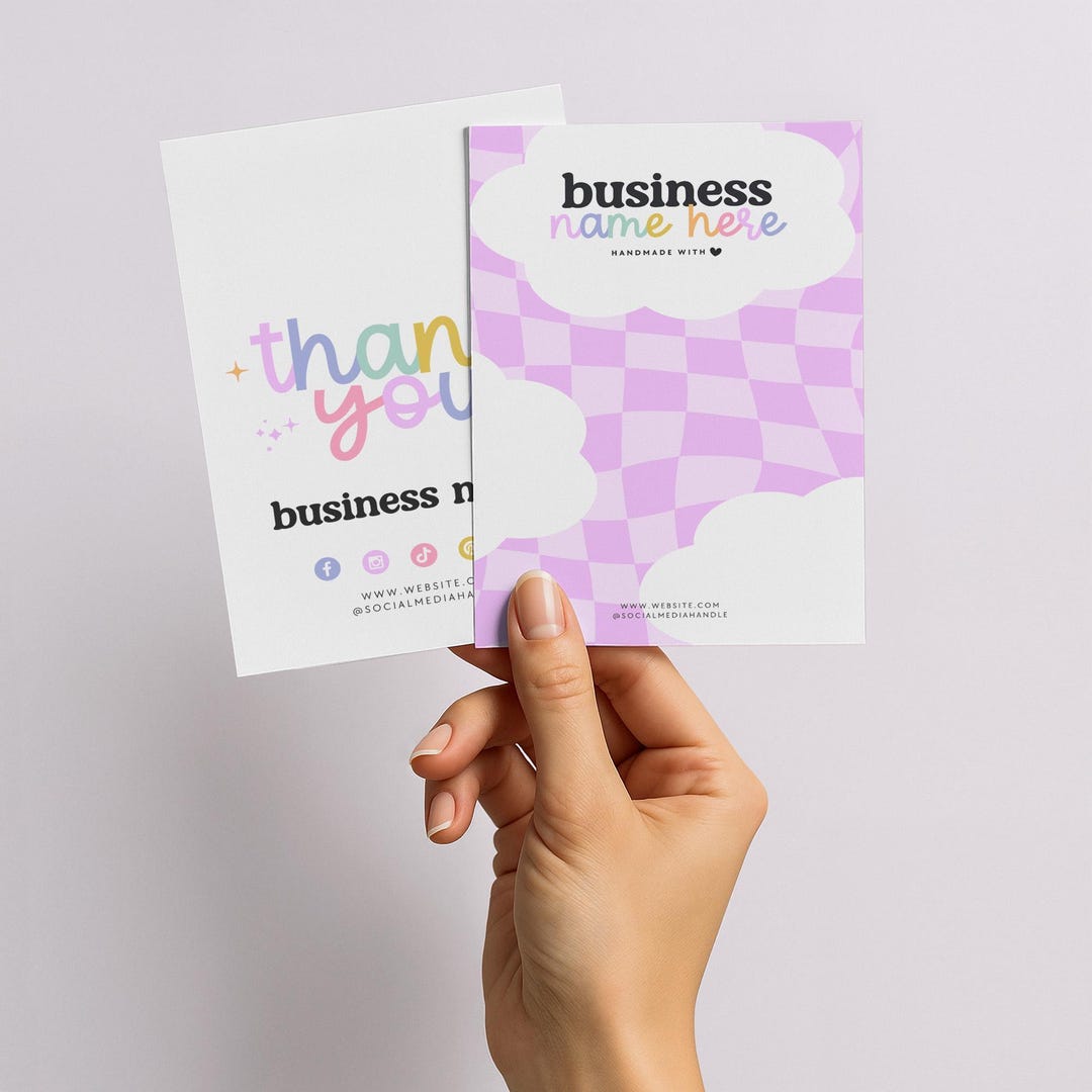 Editable Display Backing Card Canva Template, Rainbow Hair Clip Bow ...