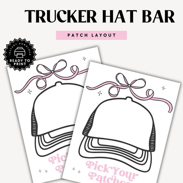 Trucker Hat Patches - Etsy