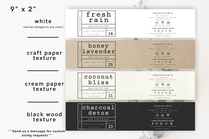 Printable Soap Label Download Custom Whipped Soap Label - Etsy