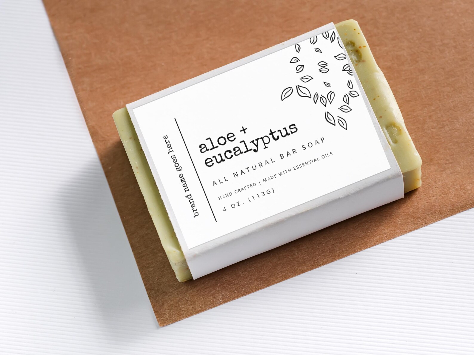 Printable Soap Box Label Canva Template, Editable Bar Soap Label, Body ...