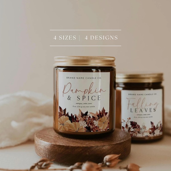Fall Candle - Etsy