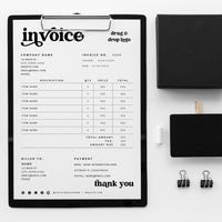 Custom Business Invoice Template Digital File - Etsy