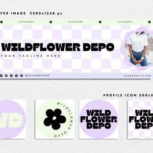 Pastel Y2k Facebook Cover Template Retro Facebook (Download Now) - Etsy