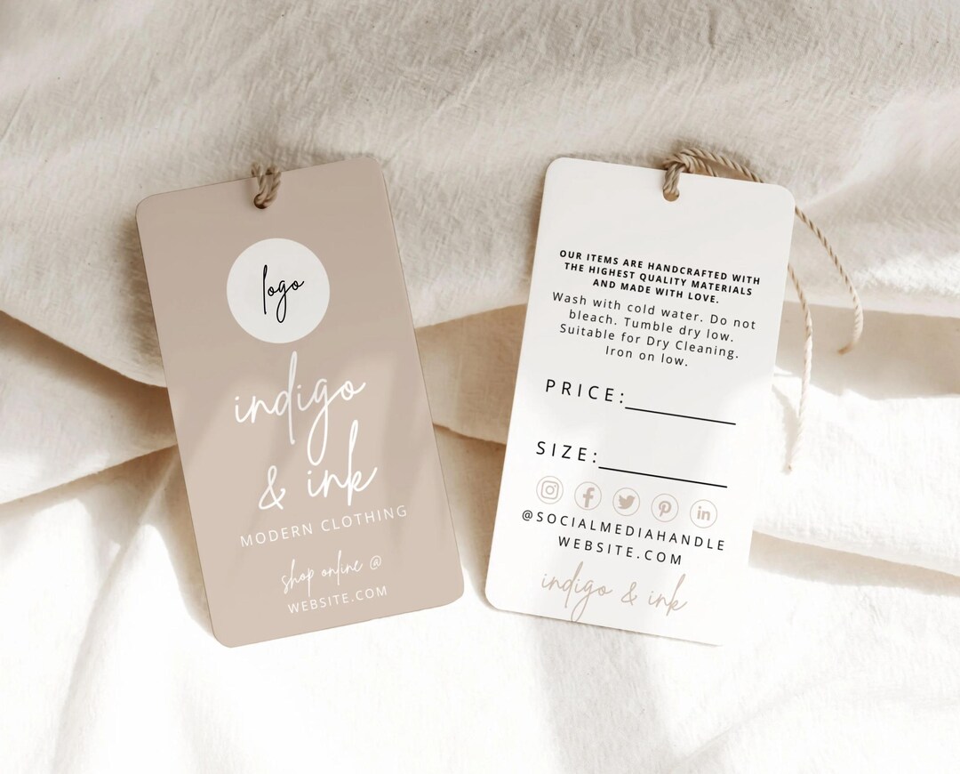Editable Hanging Tags Template, Printable Price Label Template ...