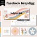 Rainbow Facebook Cover Template, Facebook Banner, Facebook Icon ...