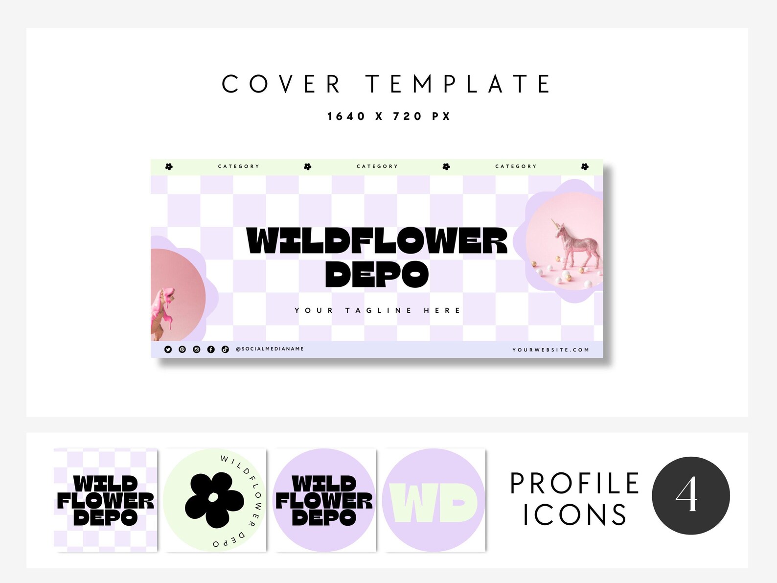 Pastel Y2k Facebook Cover Template, Retro Facebook Banner, Facebook ...