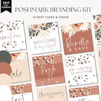 Poshmark Banner Sign Pink and Pretty Posh Header Poshmark Closet Banner ...