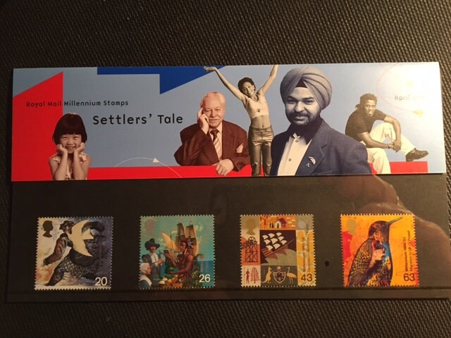 1999 Royal Mail Millennium Stamps Settlers' Tale - Etsy Australia