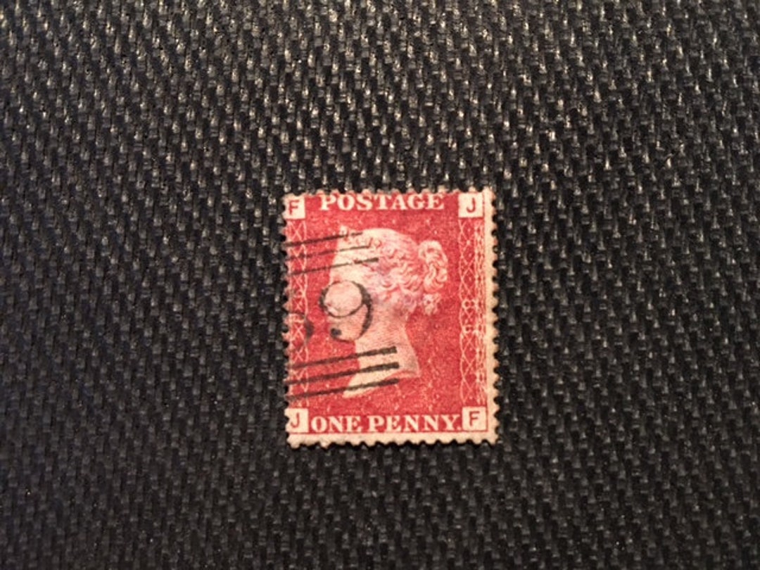 1878 GB Queen Victoria 1d Penny Red SG268 PL215 FJ Vf Used - Etsy