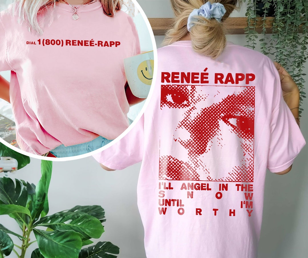 Camiseta Reneé Rapp Snow Angel, Sudor Snow Angel Merch, Sudadera con ...