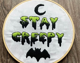 Stay Creepy | Etsy