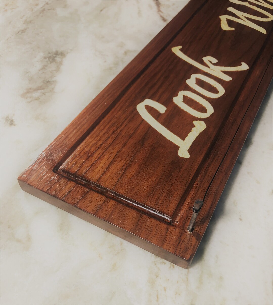 Wood Sign Art Display / Walnut Sign / Wall Art / Home Decor - Etsy